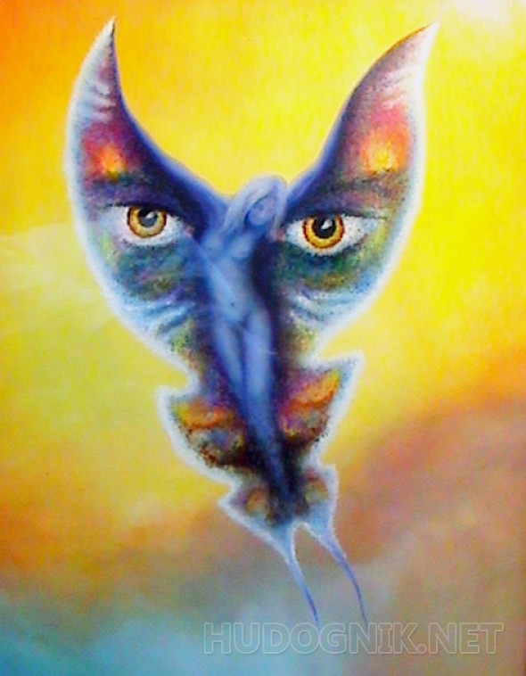 Картина Хищница Размеры 30x40 Год 2016 Цена 5000 рублей Художник Левин Сергей Борисович