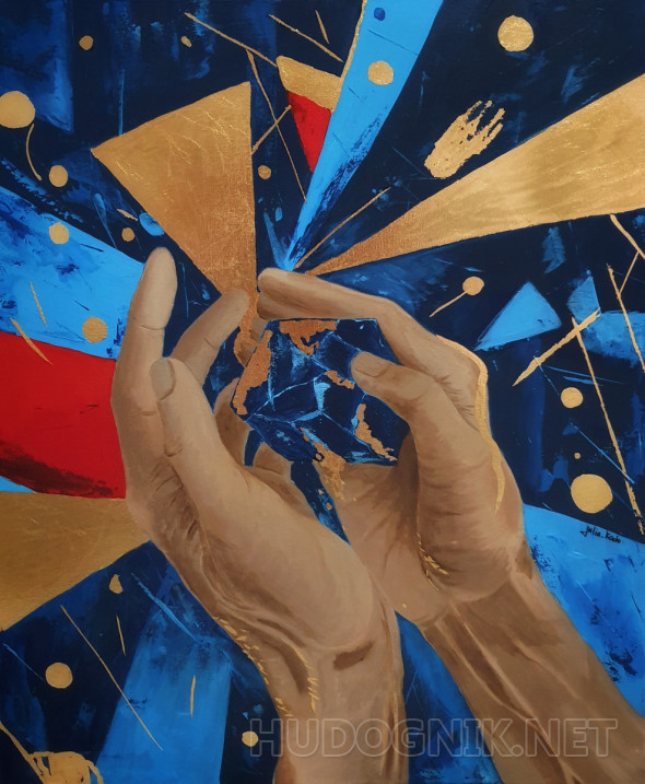 Картина Выбор Размеры 50x60 Год 2025 Цена 18600 рублей Художник Кадочникова Юлия Викторовна