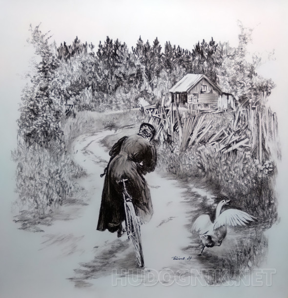 Картина Воскресенье Размеры 50x50 Год 2024 Цена 21000 рублей Художник Бойцов Александр