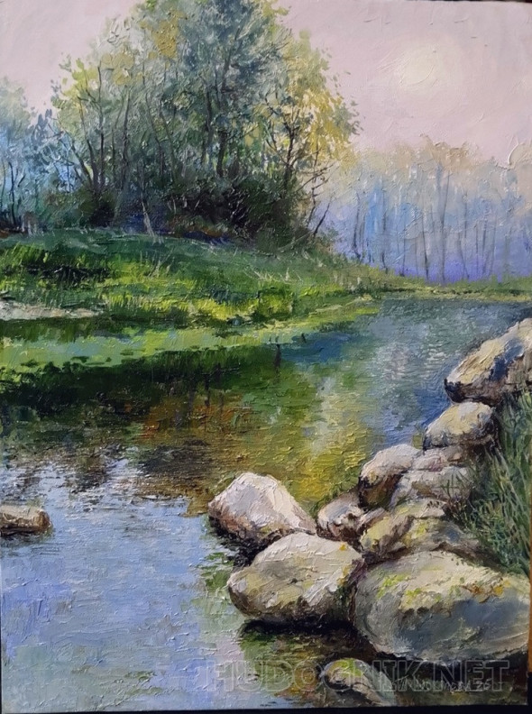 Картина Валуны Размеры 30x40 Год 2025 Цена 6000 рублей Художник