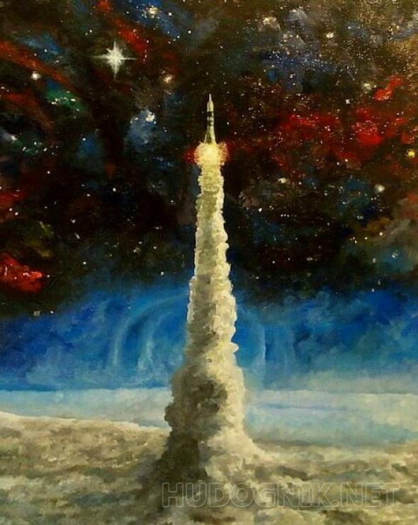 Картина Полет нормальный. Размеры: 55x75, Год: 2017, Цена: 15000 рублей ...