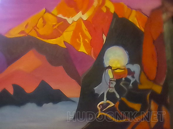 Картина Чинтамани Размеры 60x50 Год 2017 Цена 45000 рублей