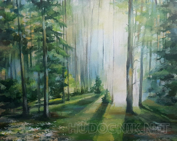 Картина Пейзаж. Размеры: 70x50, Год: 2016, Цена: 18428 рублей Художник ...