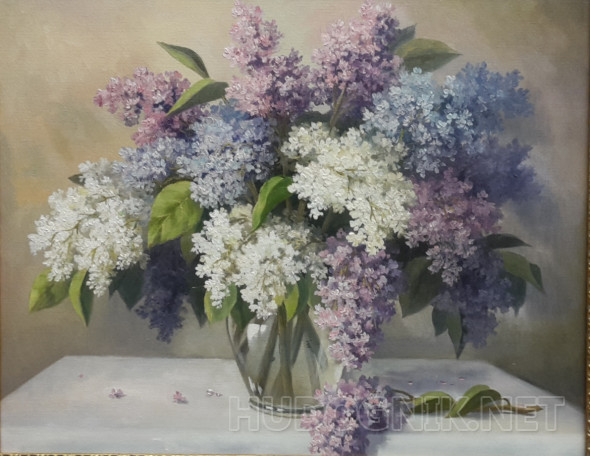 Картина Сирень. Размеры: 50x40, Год: 2017, Цена: 15000 рублей Художник ...