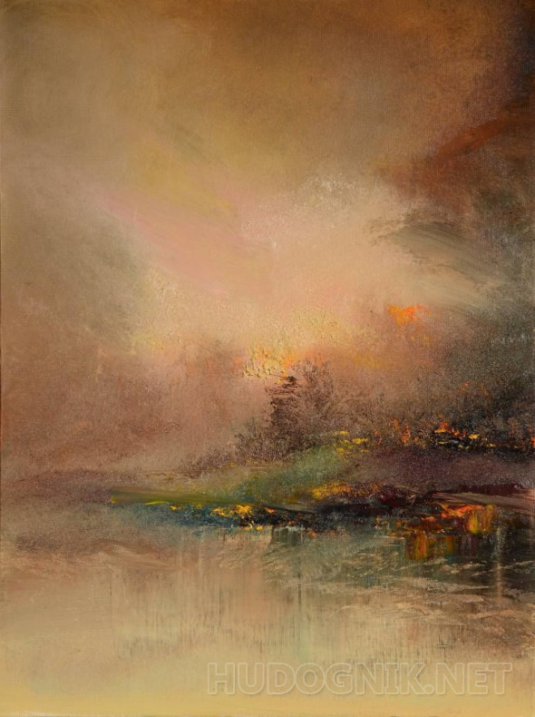 Картина Туман. Размеры: 30x40, Год: 2019, Цена: 9000 рублей Художник ...