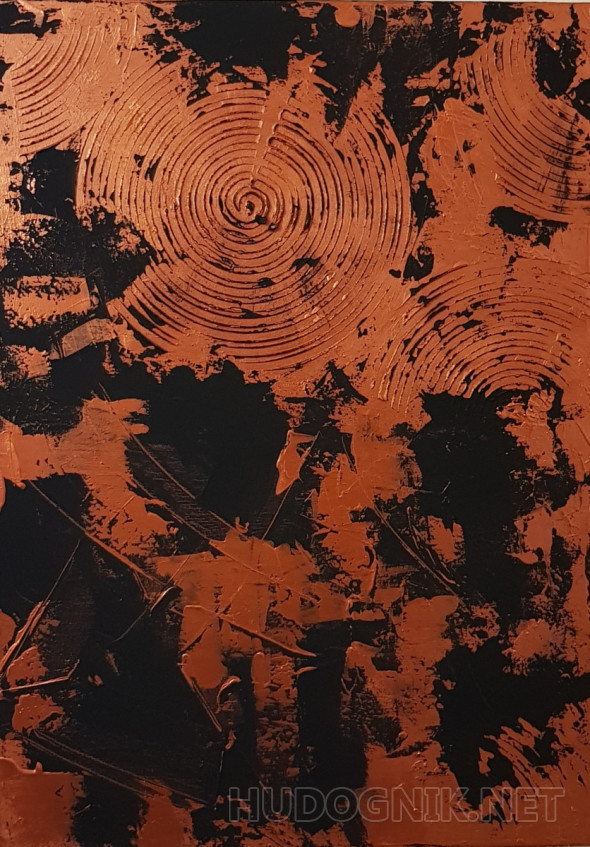 Картина Круги. Размеры: 60x70, Год: 2019, Цена: 7000 рублей Художник ...