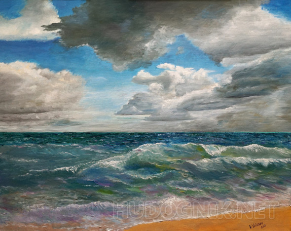 Картина Атлантика. Размеры: 76x61, Год: 2014, Цена: 0 рублей Художник ...