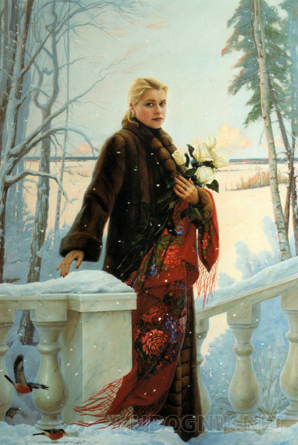 Картина Русская красавица. Размеры: 90x150, Цена: 500000 рублей ...