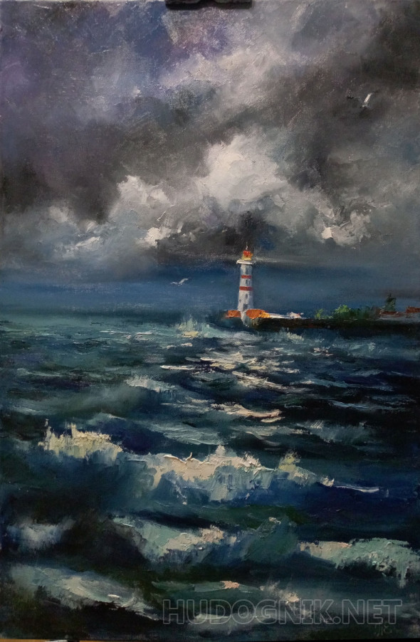Картина "Свет миру...". Размеры: 40x60, Год: 2022, Цена: 9000 рублей ...
