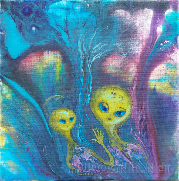 Картина Иные Размеры 30x30 Год 2022 Цена 22000 рублей Художник