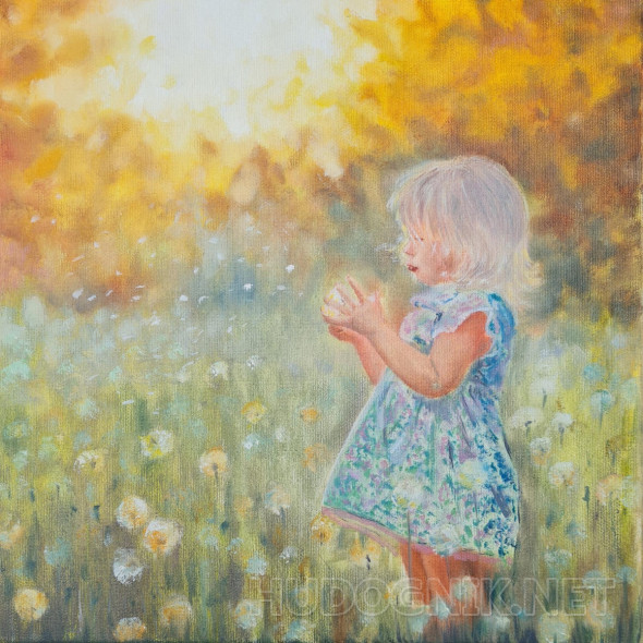 Картина Лето Размеры 30x30 Год 2022 Цена 8000 рублей Художник Арт