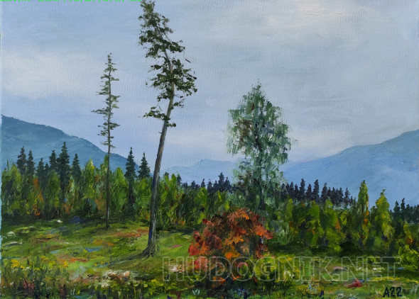 Картина Алтай. Размеры: 40x30, Год: 2022, Цена: 5000 рублей Художник ...