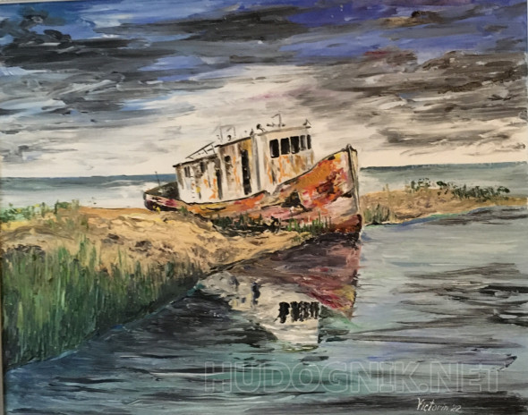 Картина Эхо прошлого Размеры 50x40 Год 2022 Цена 5000 рублей Художник Лоскутов Викторин