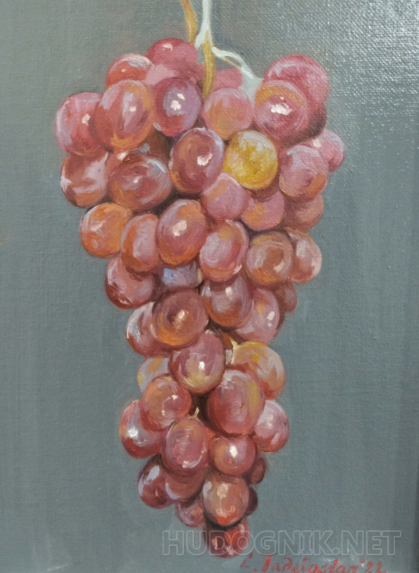 Картина Виноград. Размеры: 18x24, Год: 2022, Цена: 1500 рублей Художник ...