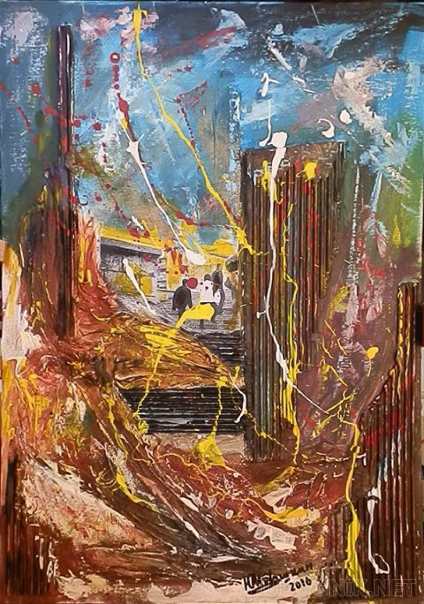 Картина Лестница Якова. Размеры: 50x70, Год: 2016, Цена: 80000 рублей ...