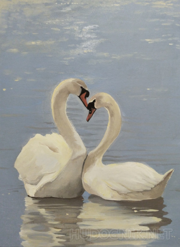 Картина Танец любви Размеры 30x40 Год 2022 Цена 8000 рублей Художник Тадевосян Лилита