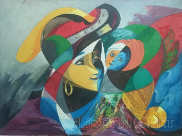 Картина Материнство. Размеры: 80x60, Год: 2013, Цена: 400000 рублей ...