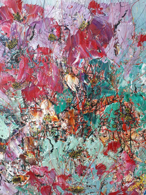 Картина Исцеление искусством Размеры 65x80 Год 2024 Цена 33000 рублей Художник Донцов Юрий