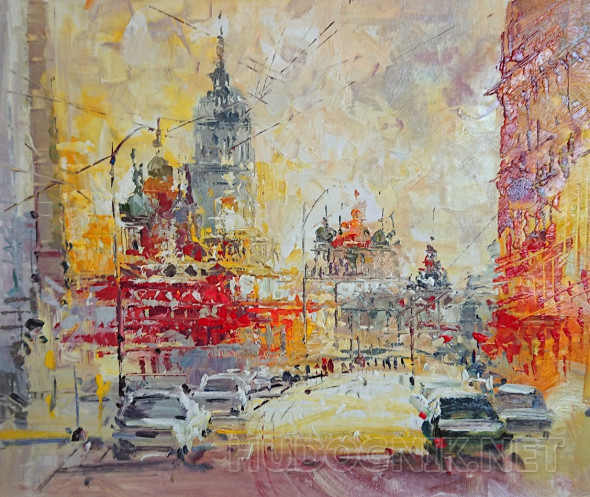 Картина Краски Санкт-Петербурга. Размеры: 80x70, Год: 2020, Цена: 27000 ...